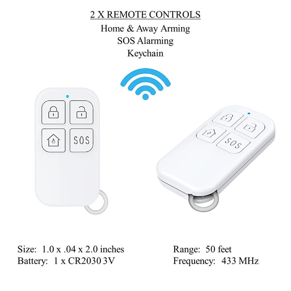 Smart Wi-Fi Alarm System with Cameras - Home Security Kit