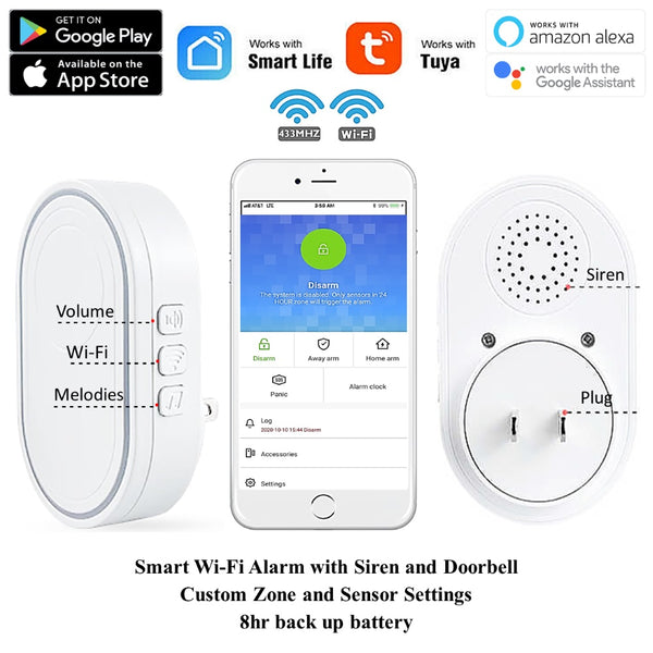 Smart Wi-Fi Alarm System with Cameras - DIY Wireless Security